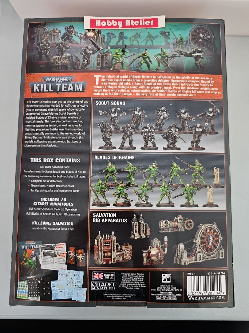 Warhammer 40K Kill Team Salvation, Hobbies & Toys, Toys & Games on ...