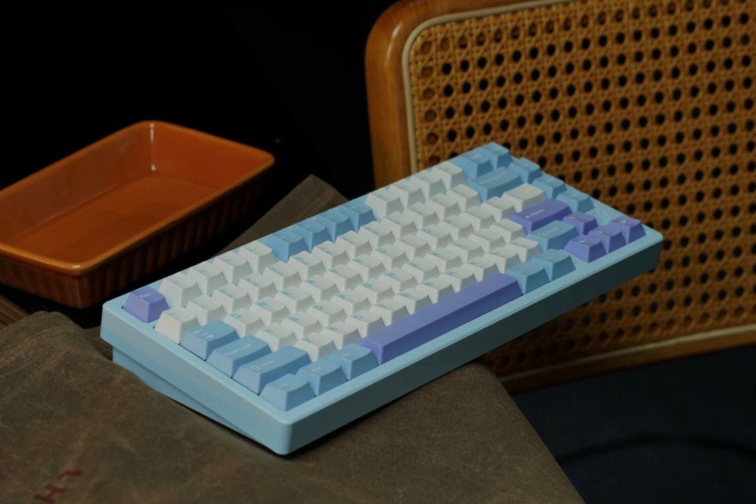 WOBKEY Rainy 75 Aluminium Budget Premium Custom Mechanical Keyboard VIA ...