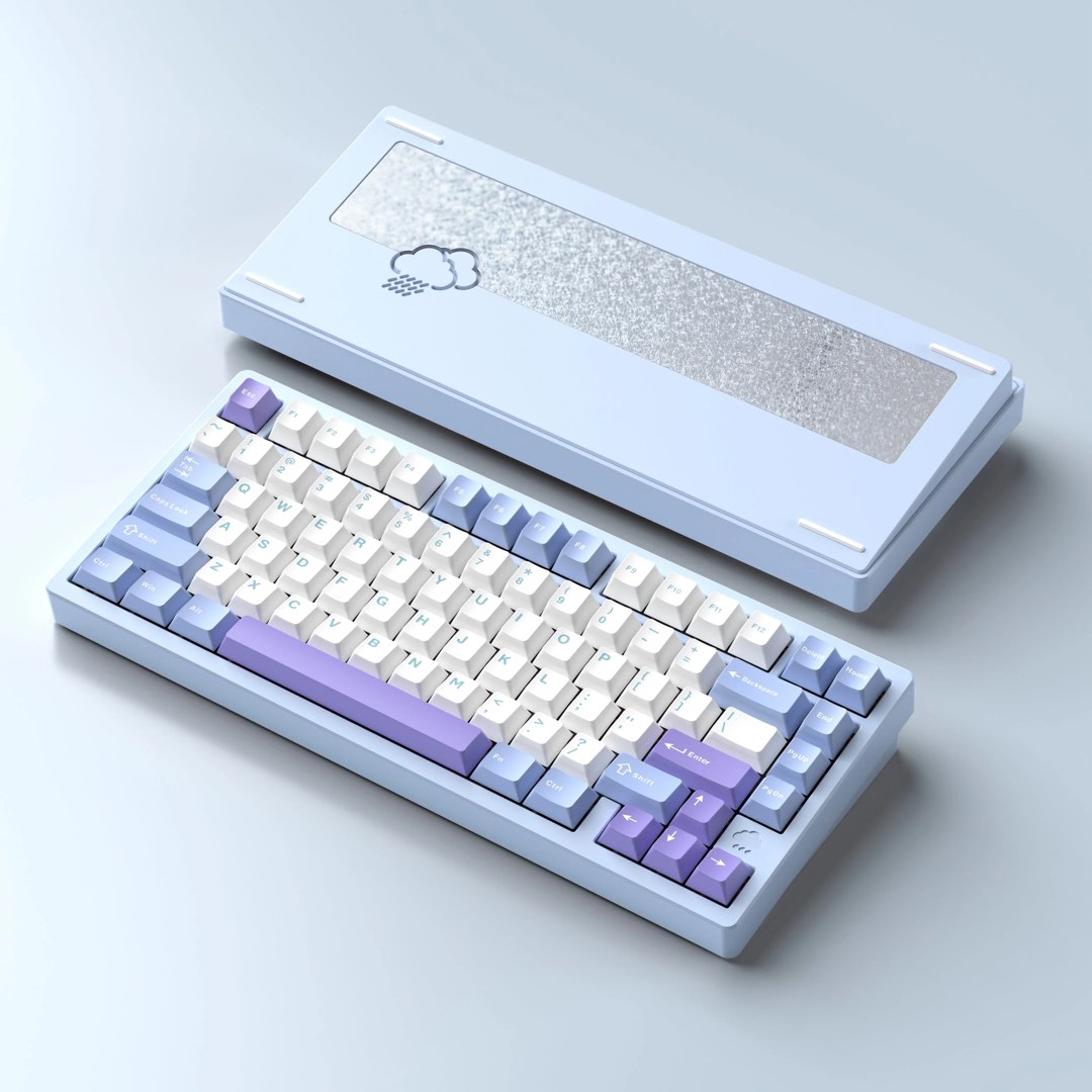 WOBKEY Rainy 75 Aluminium Budget Premium Custom Mechanical Keyboard VIA, Computers & Tech, Parts ...