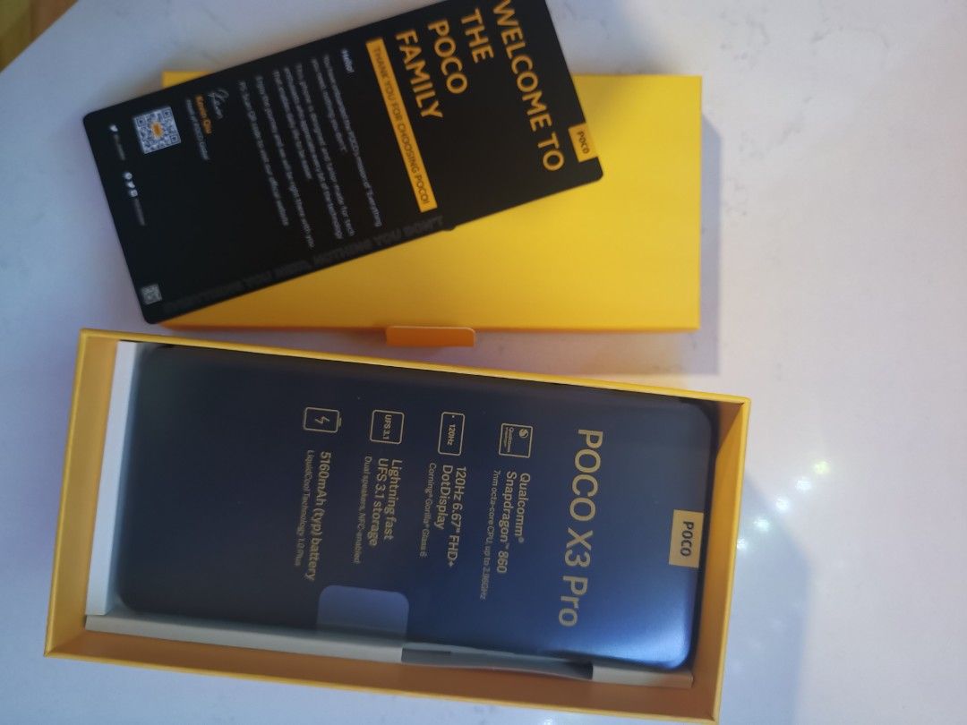 Xiaomi Poco X3 Pro Black 256 GB, Mobile Phones & Gadgets, Mobile Phones ...