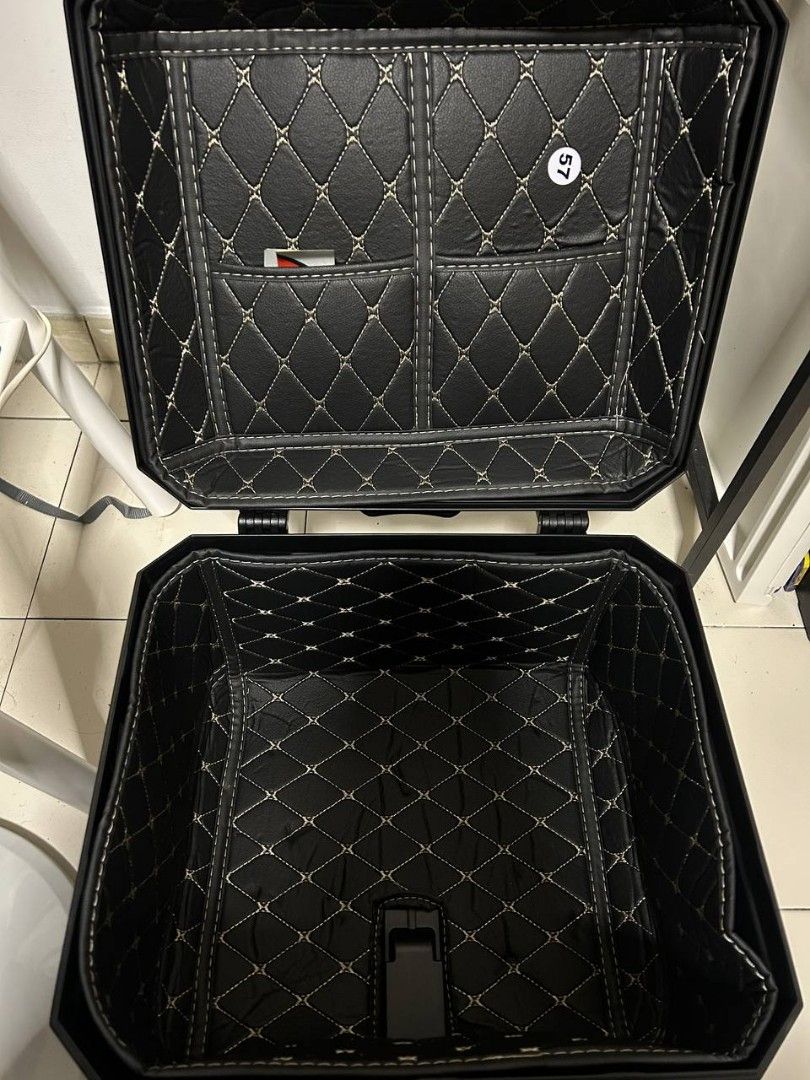 XMAX V2 Rack + Zedge Box, Motorcycles, Motorcycle Accessories on Carousell