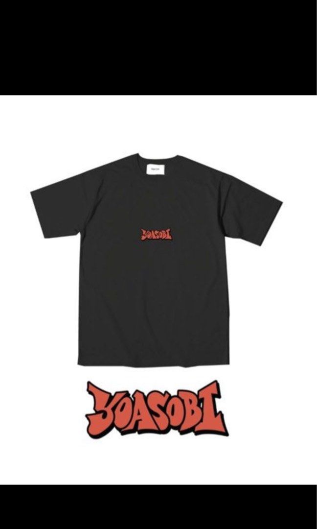 YOASOBI live in Singapore 2024 concert merchandise tshirt, Men's ...