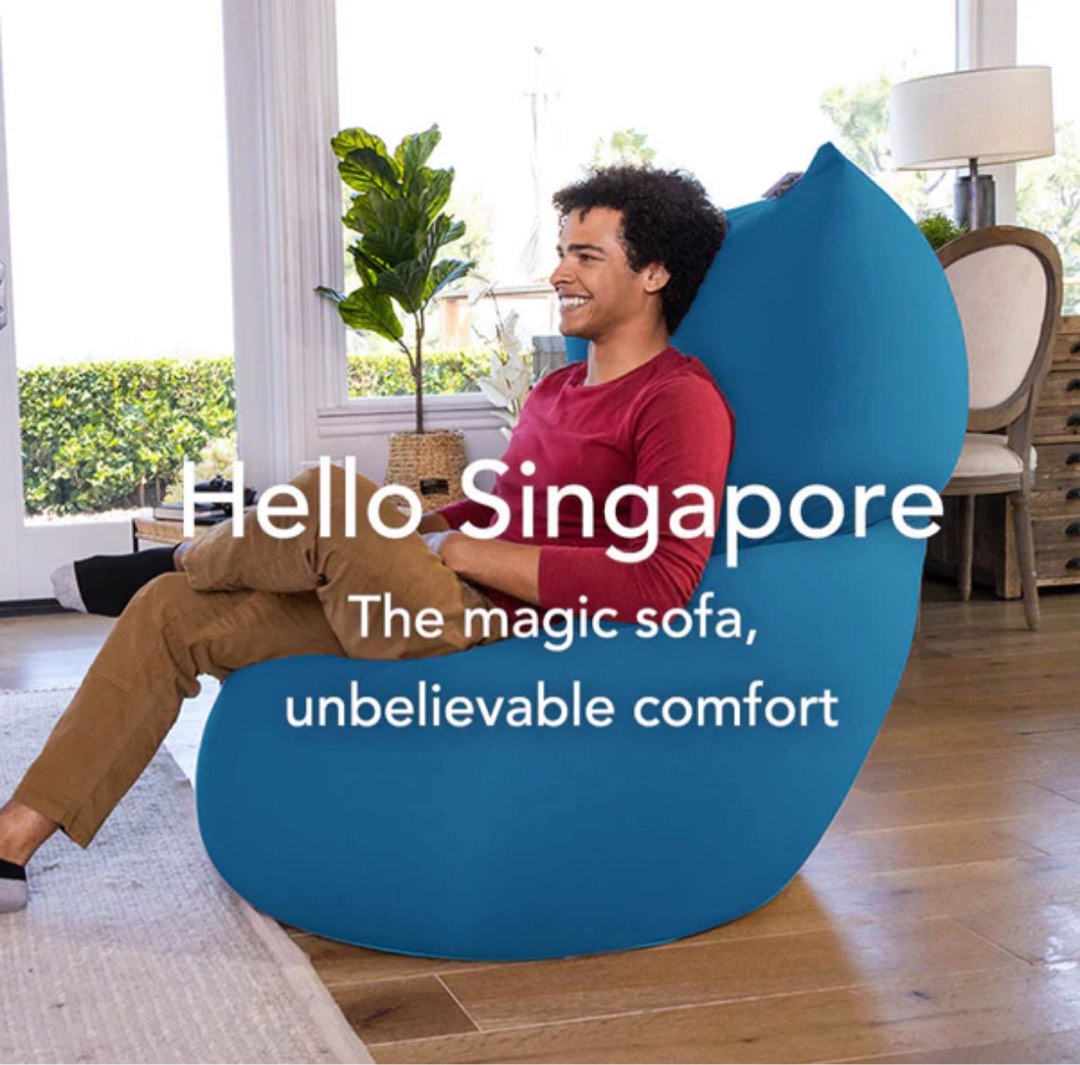 Yogic Max Bean Bag, Furniture & Home Living, Furniture, Other Home ...