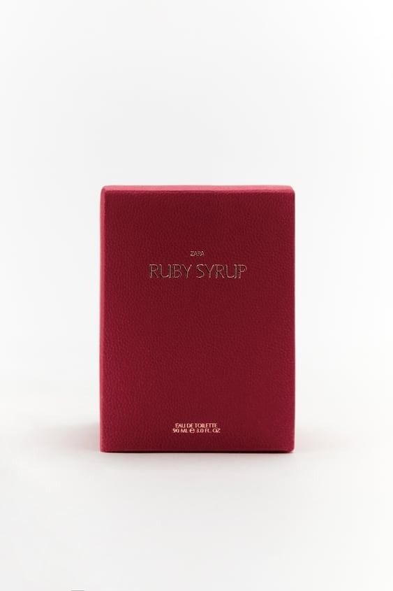ZARA RUBY SYRUP EDT 90 ML (3.0 FL. OZ) EAU DE TOILETTE, Beauty ...