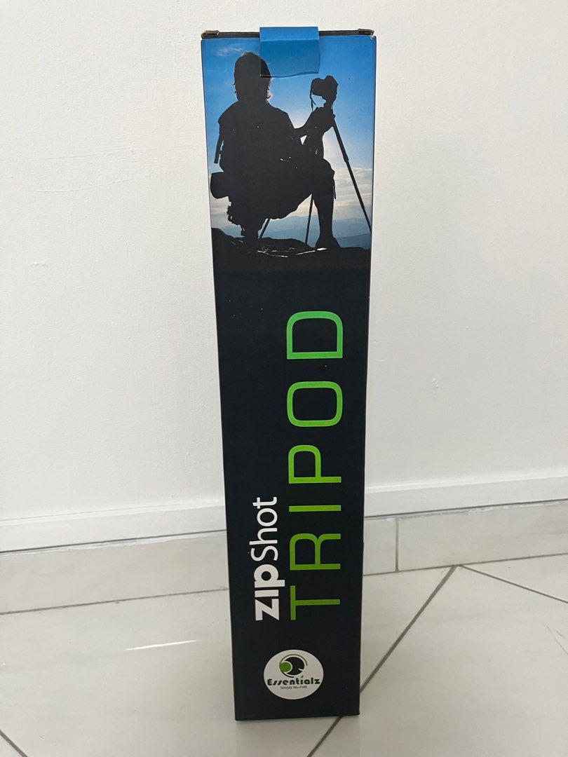 Zipshot Pro Tripod Stand 3-Way Pan & Tilt Head , Photography, Photography Accessories, Tripods ...