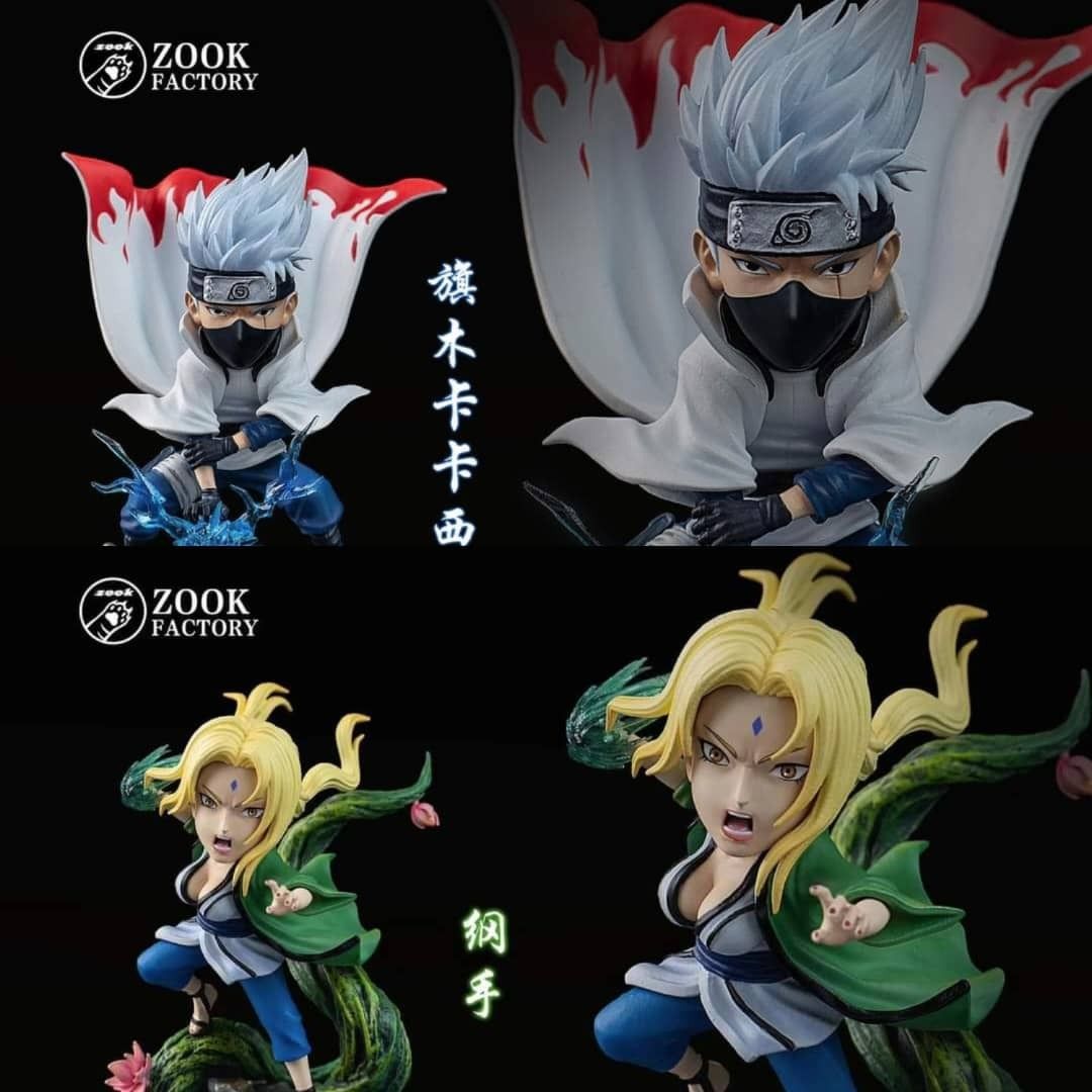 Zook Factory - Wcf Hokage Series - Tsunade & Kakashi, Hobbies & Toys ...