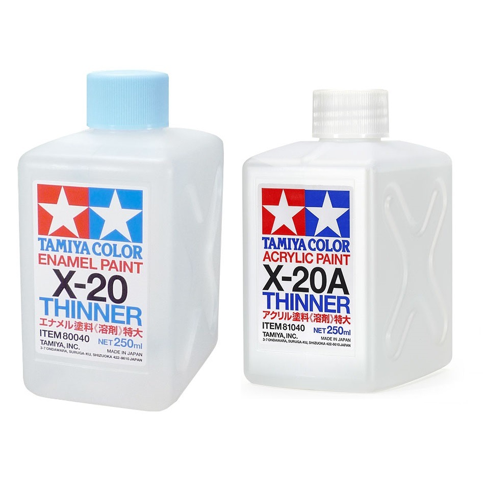 [10th Jan] Tamiya Thinners X20(enamel) and X20a(acrylic) 250ml, Hobbies ...