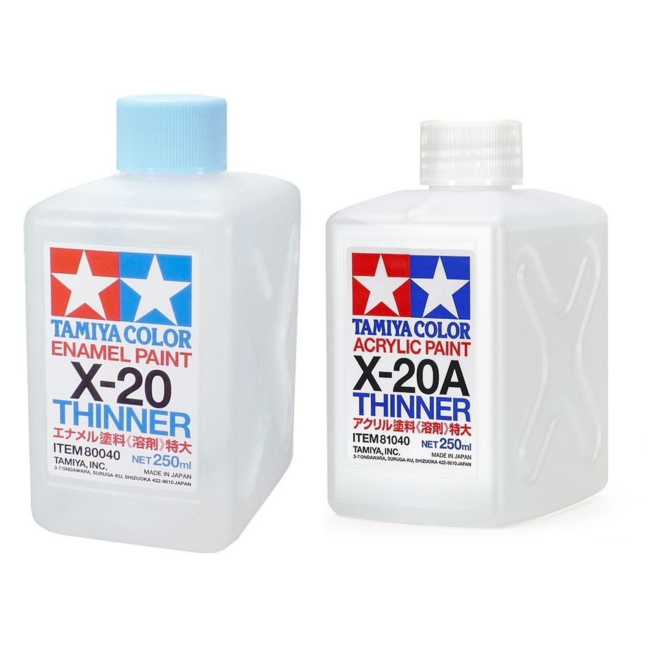 [10th Jan] Tamiya Thinners X20(enamel) and X20a(acrylic) 250ml, Hobbies ...