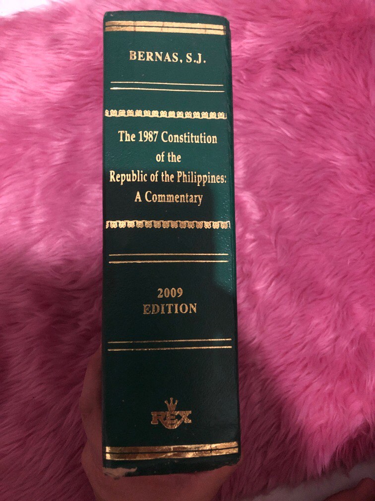 1987 constitution by bernas, Hobbies & Toys, Books & Magazines ...