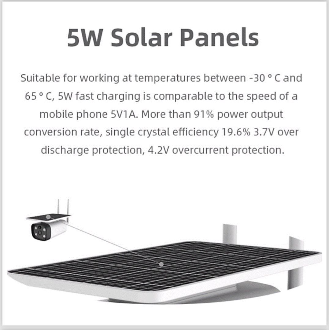 7-STAR* 4MP 2K Wifi or 4G Sim Card Y8PSL IP68 Starlight ColorVu ...