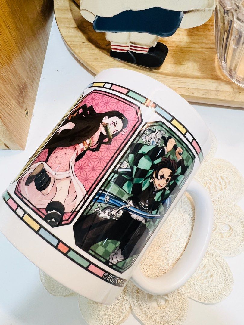 鬼滅之刃 Demon Slayer mug, Furniture & Home Living, Kitchenware & Tableware ...