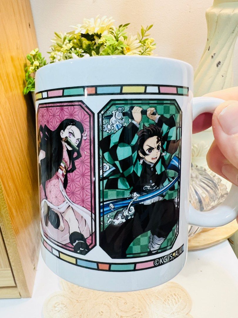 鬼滅之刃 Demon Slayer mug, Furniture & Home Living, Kitchenware & Tableware ...