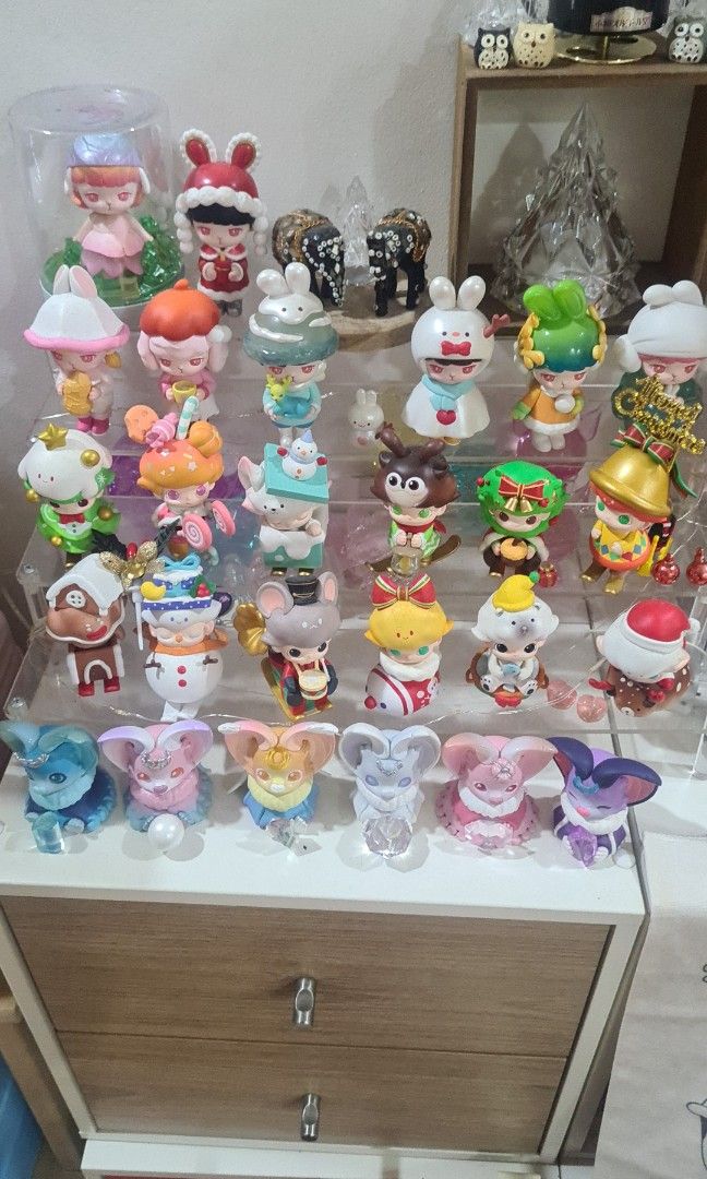 Acrylic Popmart Display Stand, Furniture & Home Living, Furniture ...