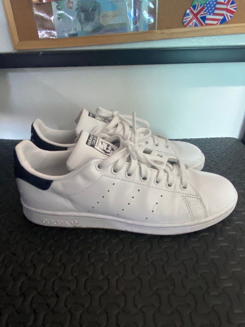 Adidas Stan Smith Navy, Men's Fashion, Footwear, Sneakers on Carousell