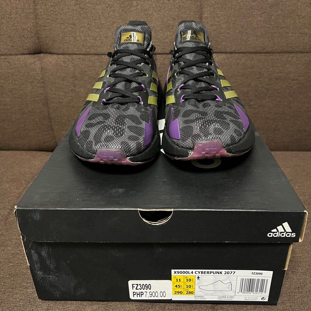 adidas X9000L4 Cyberpunk 2077, Men's Fashion, Footwear, Sneakers on ...