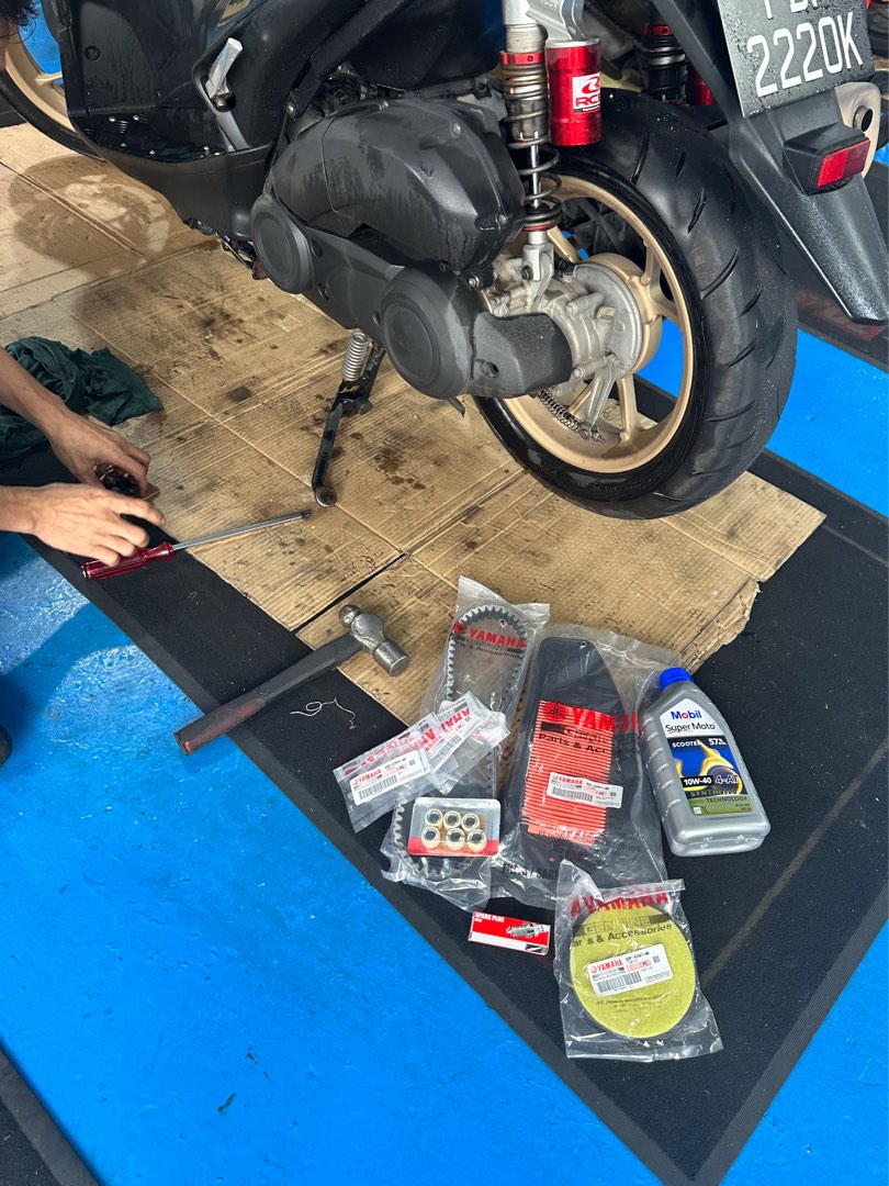 AEROX NMAX FULL SERVICING SERVICE PROMOTION PACKAGE SET YAMAHA CLASS 2B ...