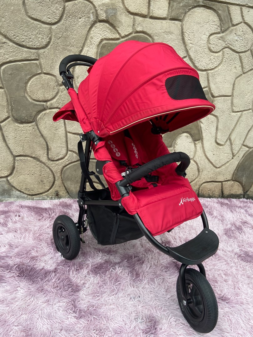 AirBuggy Coco Brake Jogger Stroller Not faded, Babies & Kids, Going Out, Strollers on Carousell