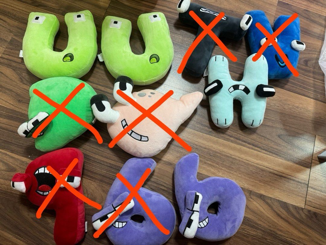 Alphabet number Lore Plushie, Hobbies & Toys, Toys & Games on Carousell