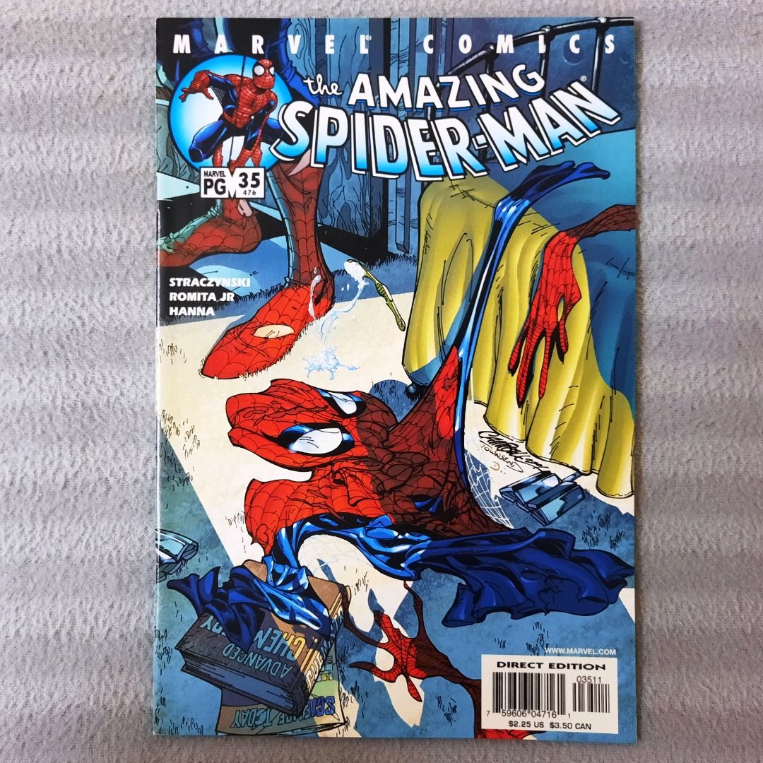 Amazing Spider-Man #35 J Scott Campbell Cvr (2nd Series) Marvel Comics (Key Issue) J Michael ...