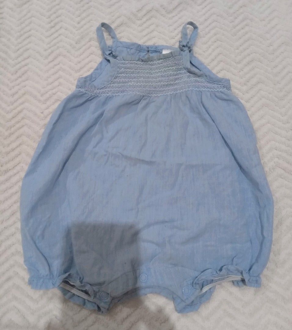 Anko Baby Blue Romper. 0 to 6 months, Babies & Kids, Babies & Kids Fashion on Carousell