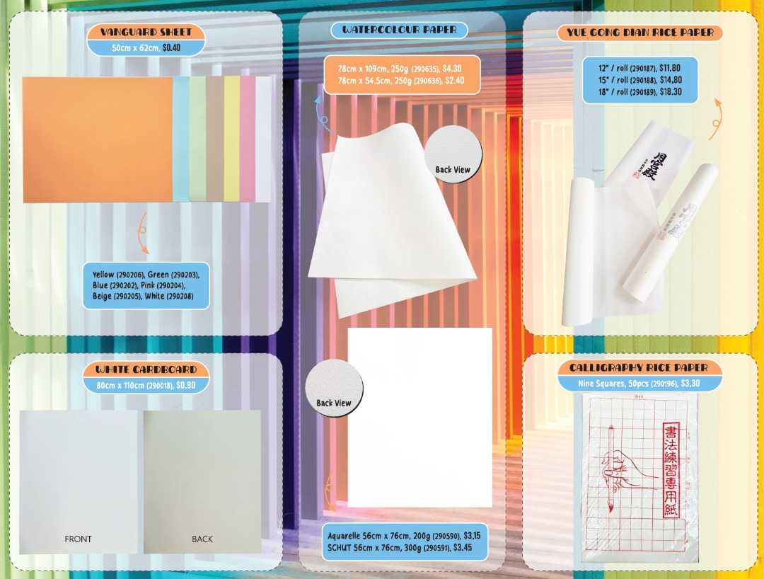 Art Papers | Drawing Paper | Plates | Cups | Watercolour | Origami ...