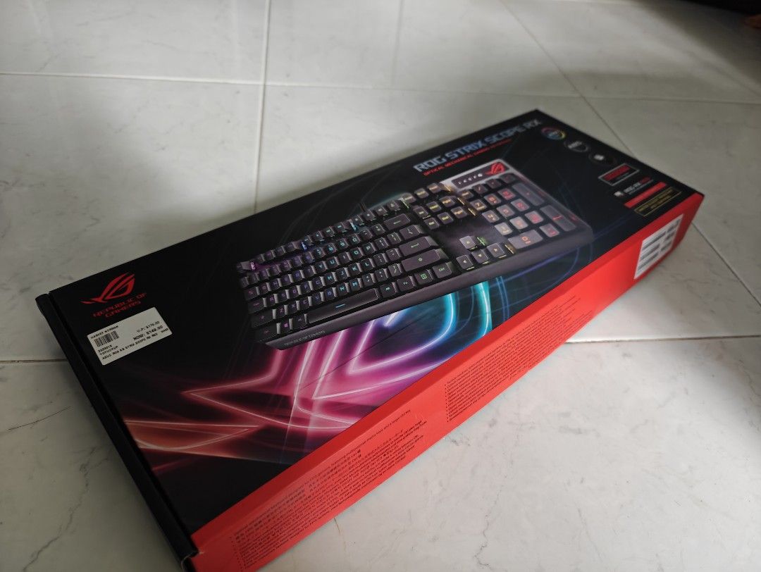 ASUS ROG Strix Scope RX Keyboard, Computers & Tech, Parts & Accessories ...