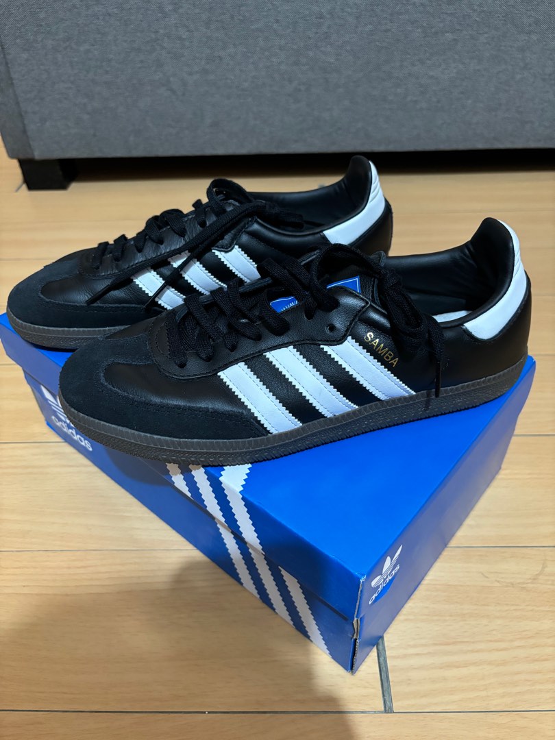 Authentic Adidas Samba OG Black, Women's Fashion, Footwear, Sneakers on ...