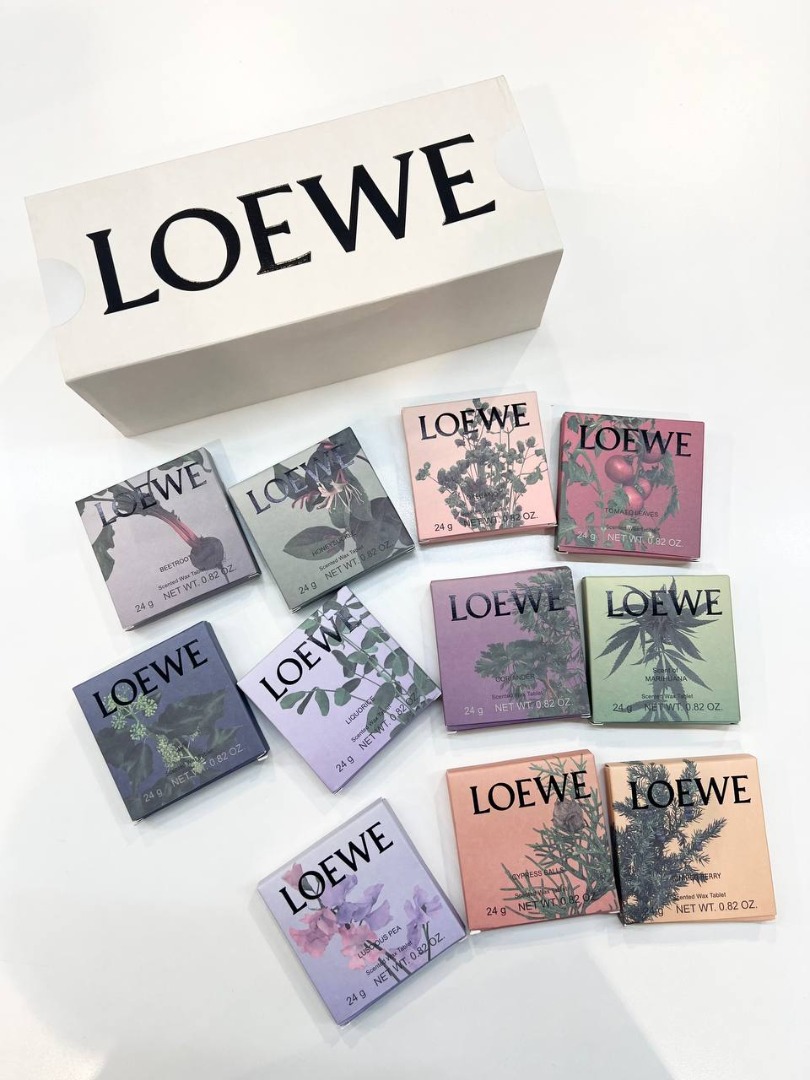 AUTHENTIC LOEWE SET 11IN1 SCENTED WAX TABLET, Beauty & Personal Care ...
