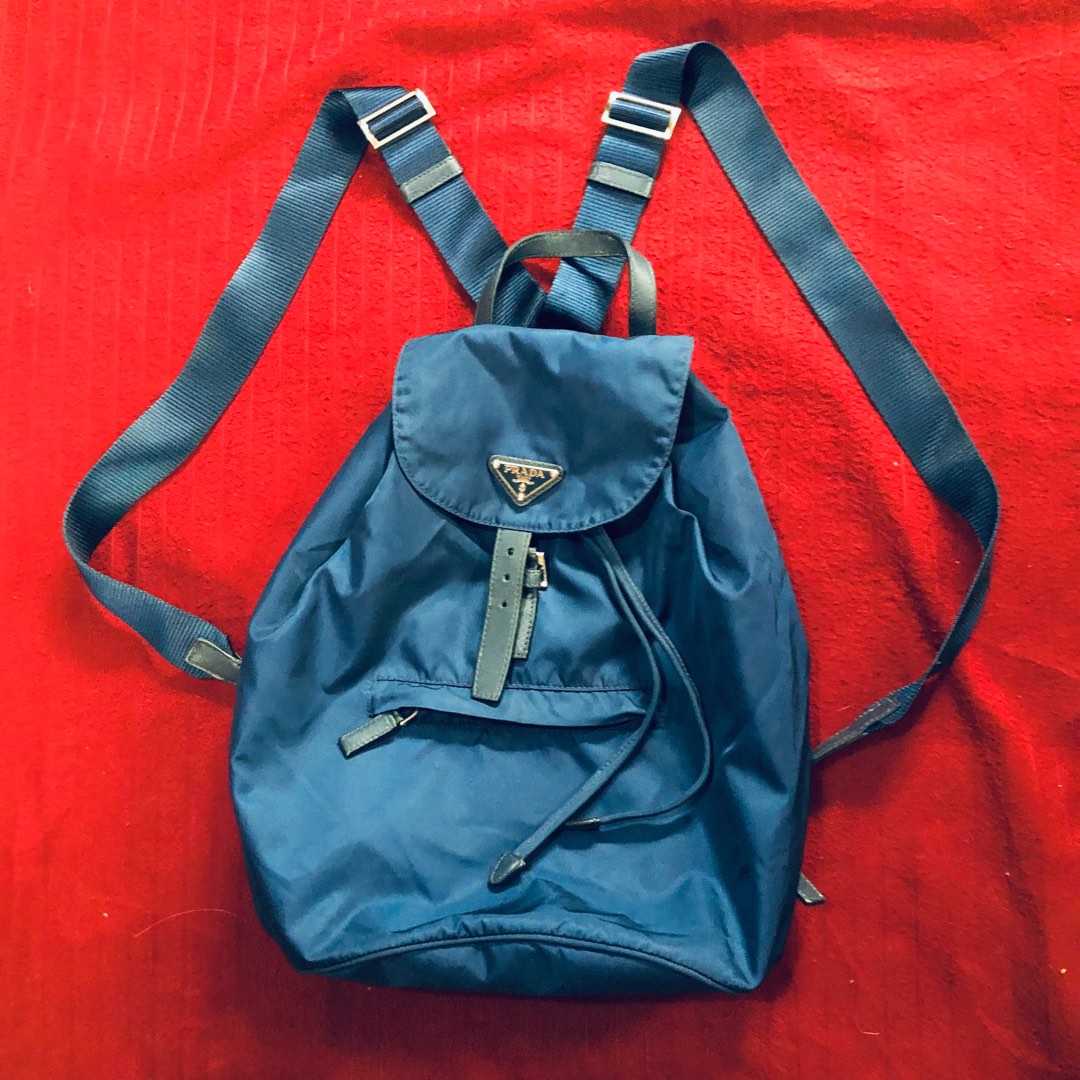 Authentic prada tesuto backpack, Women's Fashion, Bags & Wallets ...