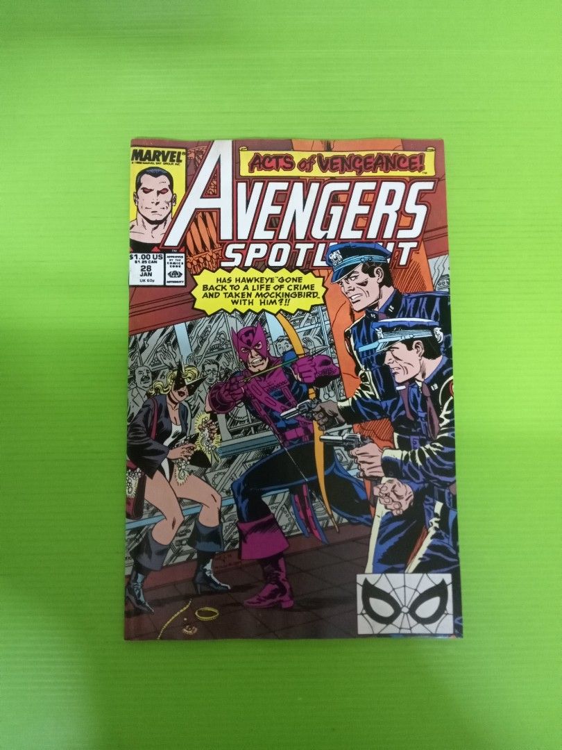 Avengers Spotlight #28 ( Don Heck - Cover Art ) Marvel Comic, Hobbies ...