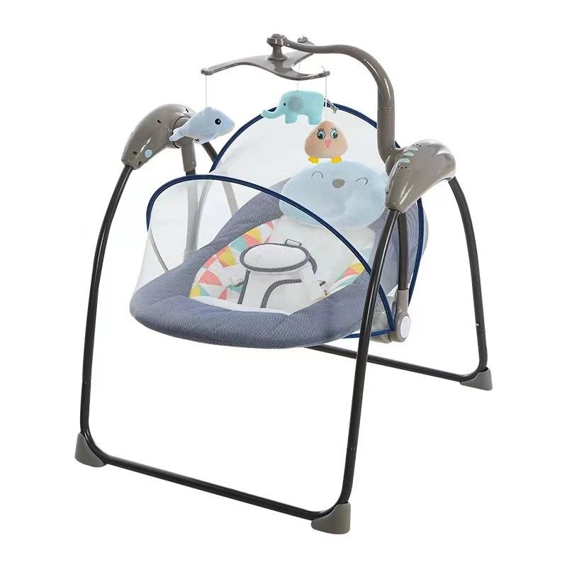 Baby Swing Rocker Cradle Electric Rocking Chair Chairs Infant Toddler ...
