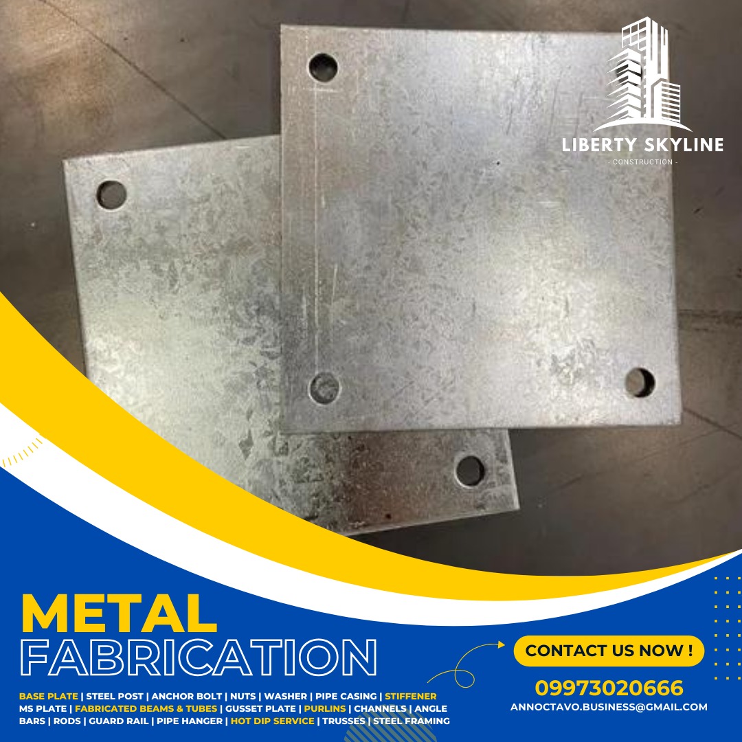 Base Plates | Metal Plate | MS Plates | Cut Size Plates | HDG Base ...