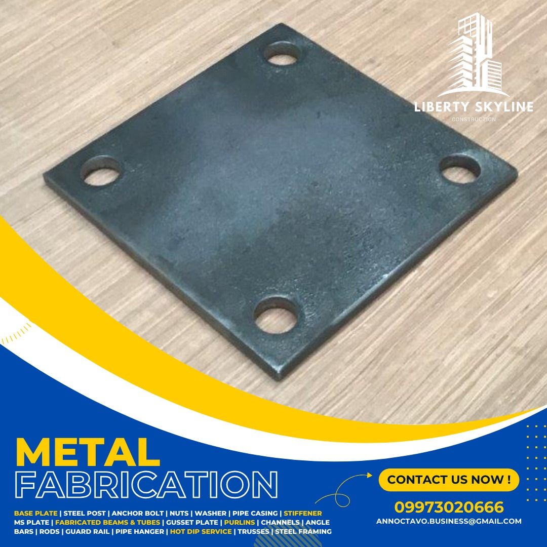 Base Plates | Cut Size Plates | HDG Base Plates | Metal Plate | MS ...