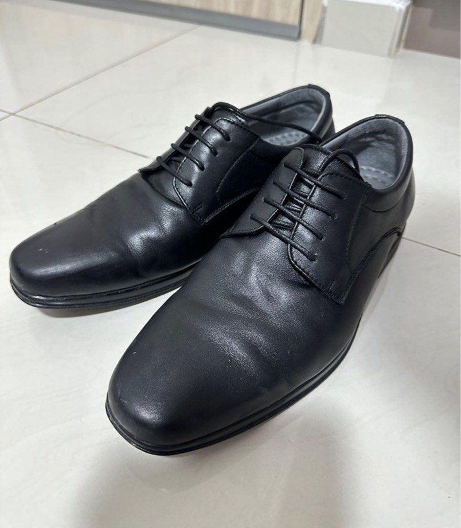 Bata Men Leather Shoe, Men's Fashion, Footwear, Dress Shoes on Carousell