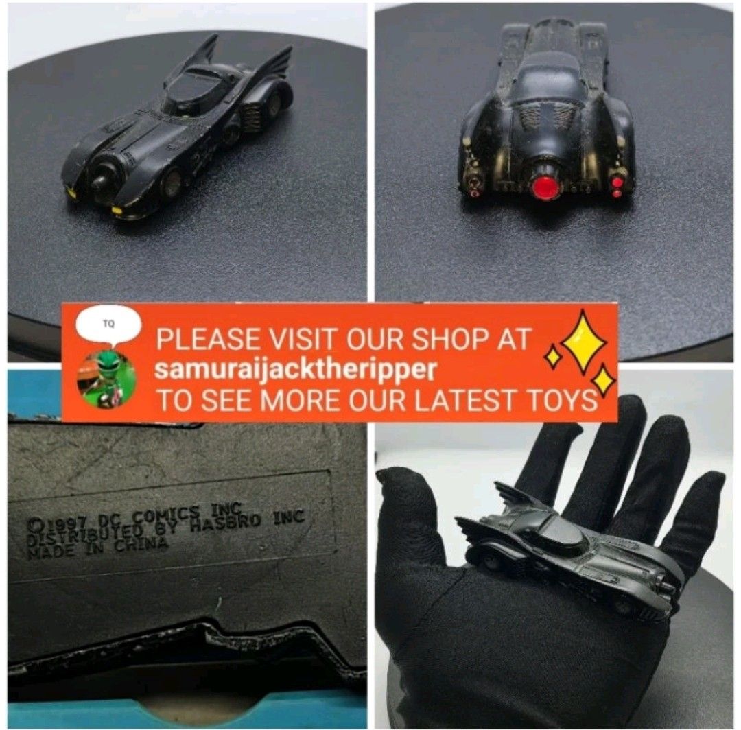 Batman Batmobile 1997 DC comics inc, Hobbies & Toys, Toys & Games on ...