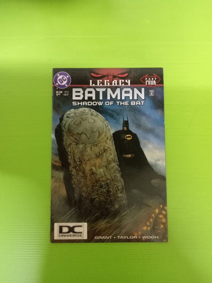 Batman: Shadow Of The Bat #54 ( Carl Critchlow - Painted Cover Art ) DC ...
