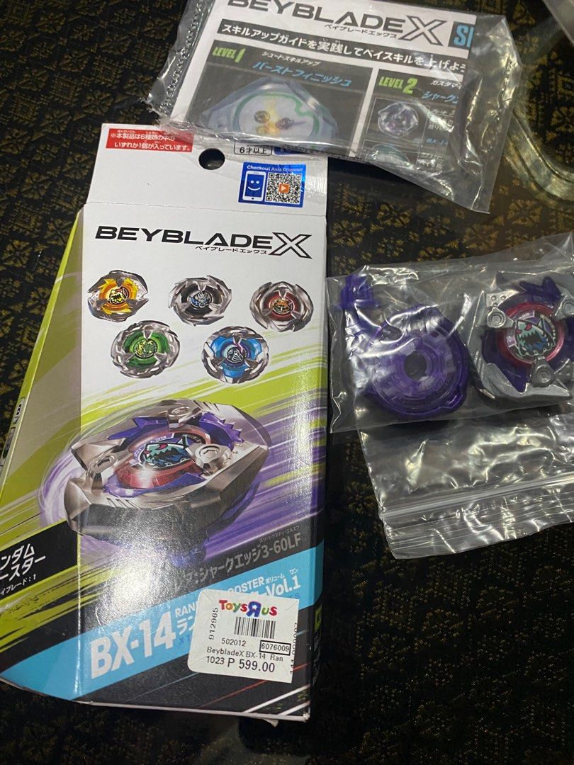 BEYBLADE X BEY BLADE BX SHARK EDGE, Hobbies & Toys, Toys & Games on ...