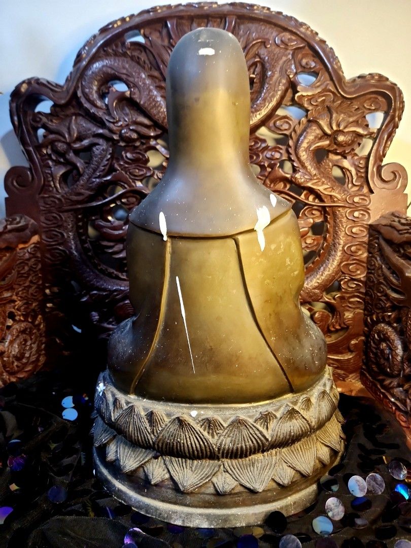 big size bronze kwan yin statue antique chinese, Hobbies & Toys ...