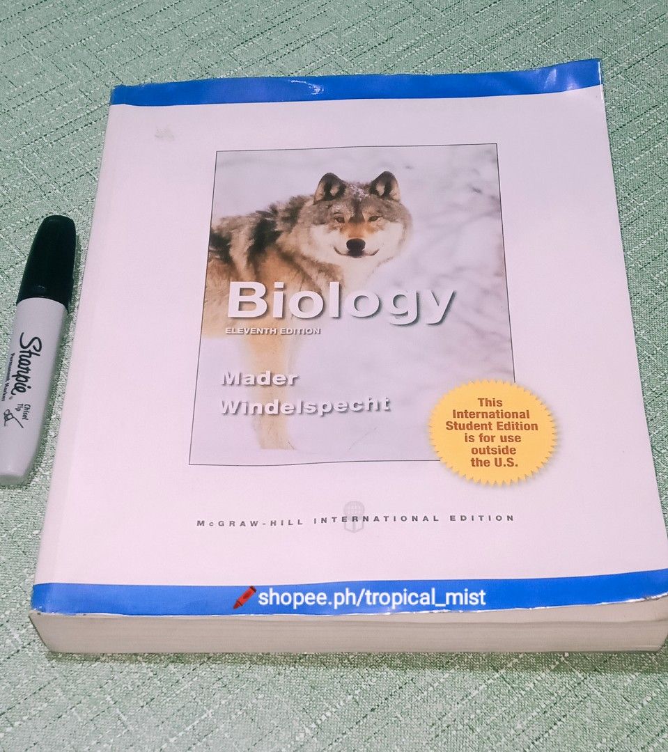 Biology 11th Edition by Mader & Windelspecht, Hobbies & Toys, Books & Magazines, Textbooks on ...