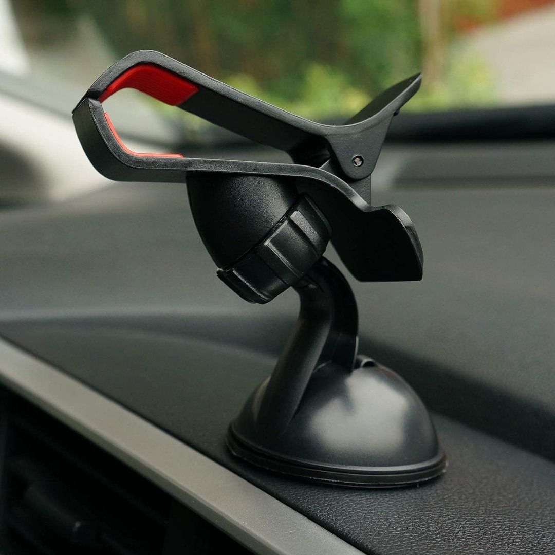 [BMC] Car Universal Phone Clamp Holder 360 Rotation Dashboard ...