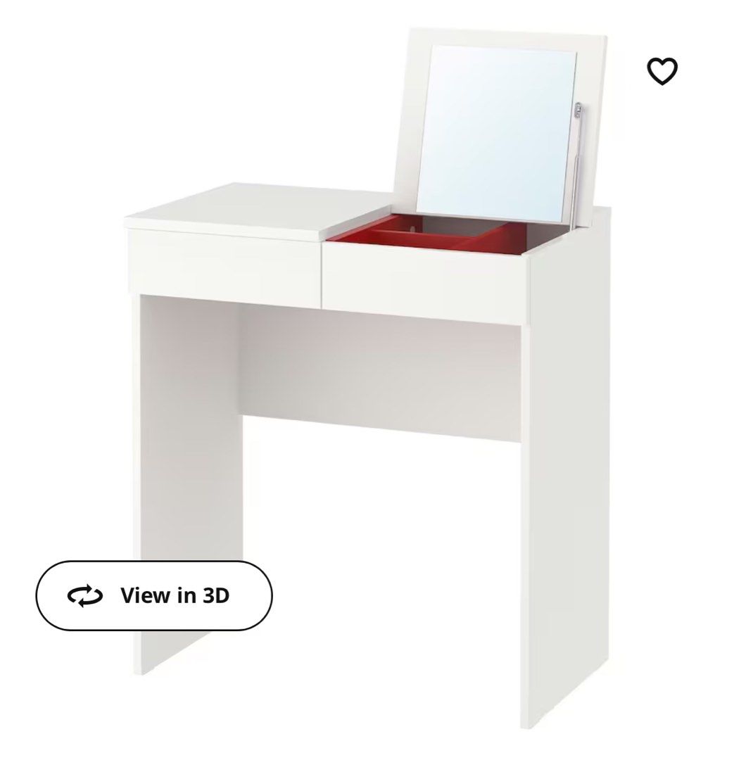 Brimnes dressing table with matching chair, Furniture & Home Living ...