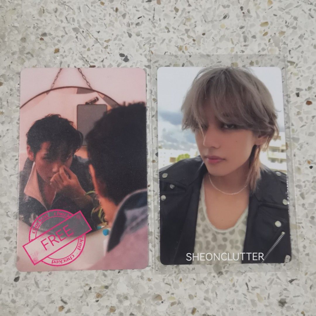 BTS V TAEHYUNG 'LAYOVER' OFFICIAL PHOTOCARDS, Hobbies & Toys ...