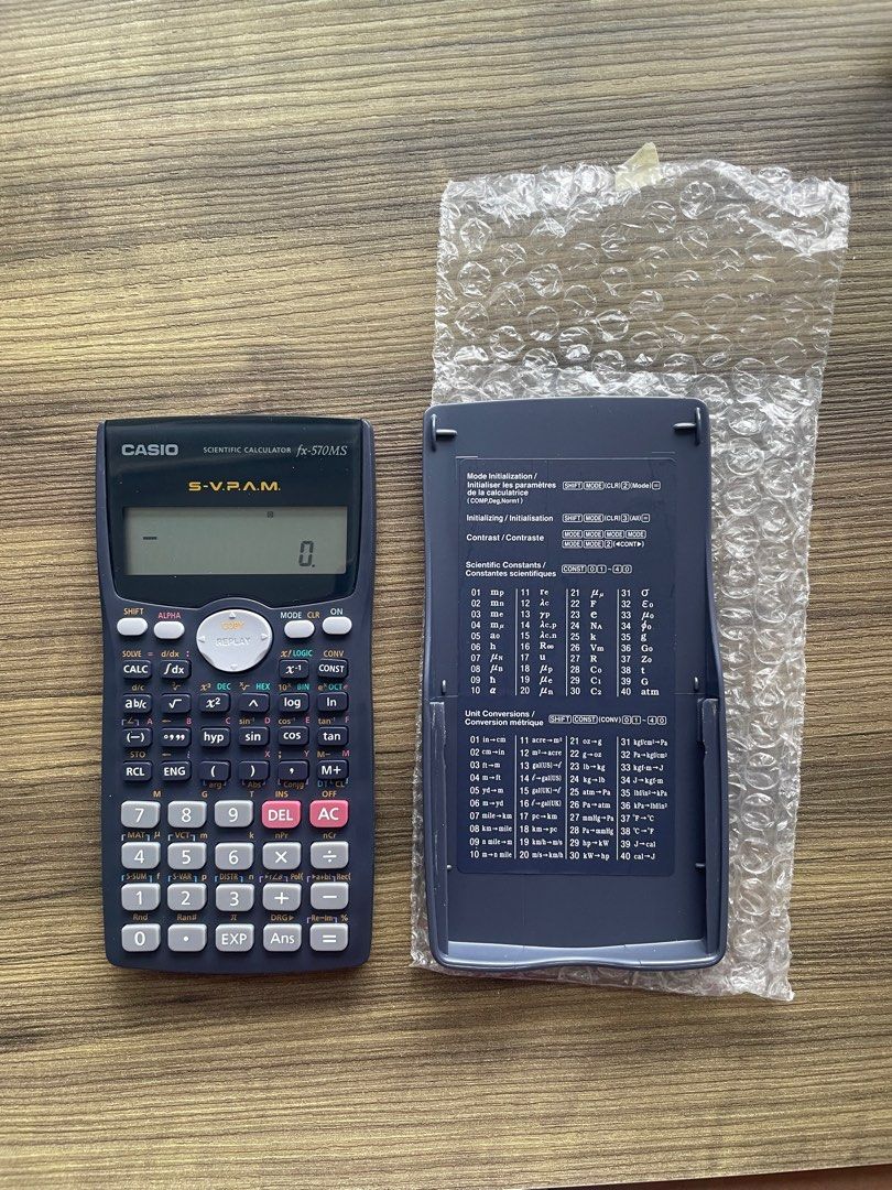 Casio Calculator fx-570MS, Hobbies & Toys, Stationery & Craft ...