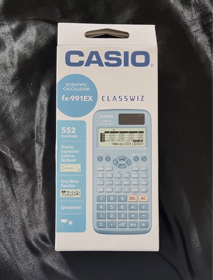 CASIO FX 991EX BLUE, Computers & Tech, Office & Business Technology on ...