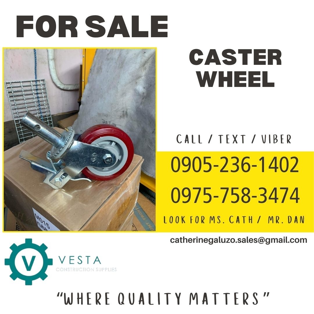 CASTER WHEEL, Commercial & Industrial, Construction Tools & Equipment ...