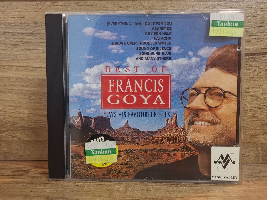 (CD) BEST OF FRANCIS GOYA Plays His Favourite Hits, Hobbies & Toys, Music & Media, CDs & DVDs on ...