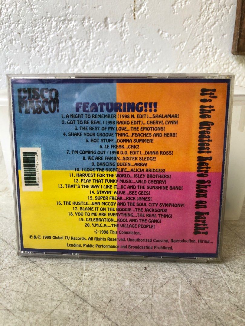 CD Disco Fiasco, Hobbies & Toys, Music & Media, CDs & DVDs on Carousell