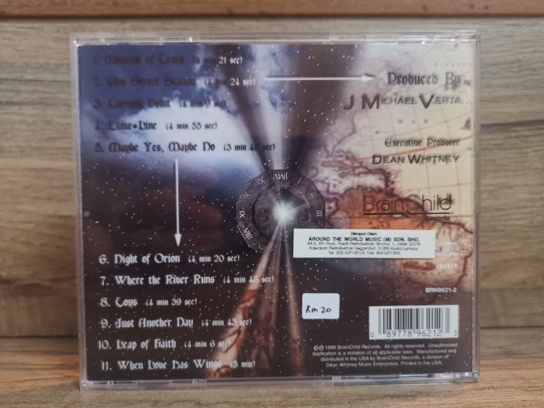 (CD) J MICHAEL VERTA Time Line, Hobbies & Toys, Music & Media, CDs ...