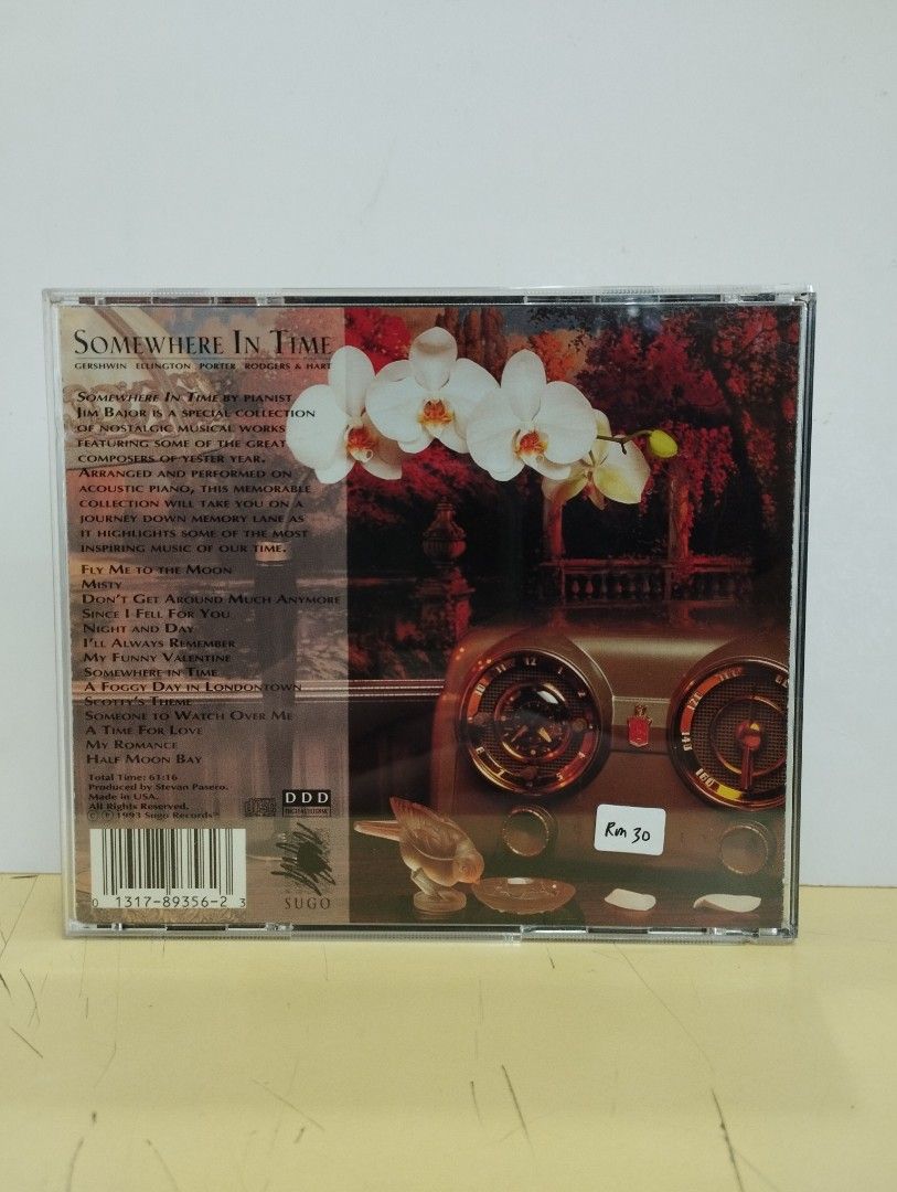 (CD) Jim Bajor Somewhere In Time, Hobbies & Toys, Music & Media, CDs & DVDs on Carousell