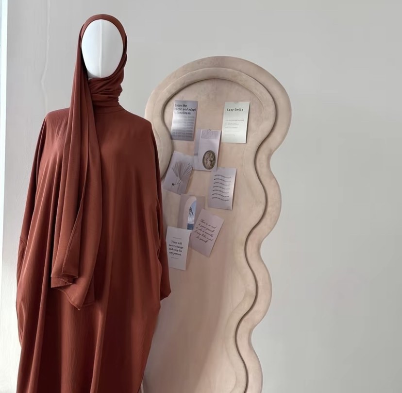 Ceo chomel abaya puteri kaftan pree shawl, Women's Fashion, Muslimah ...